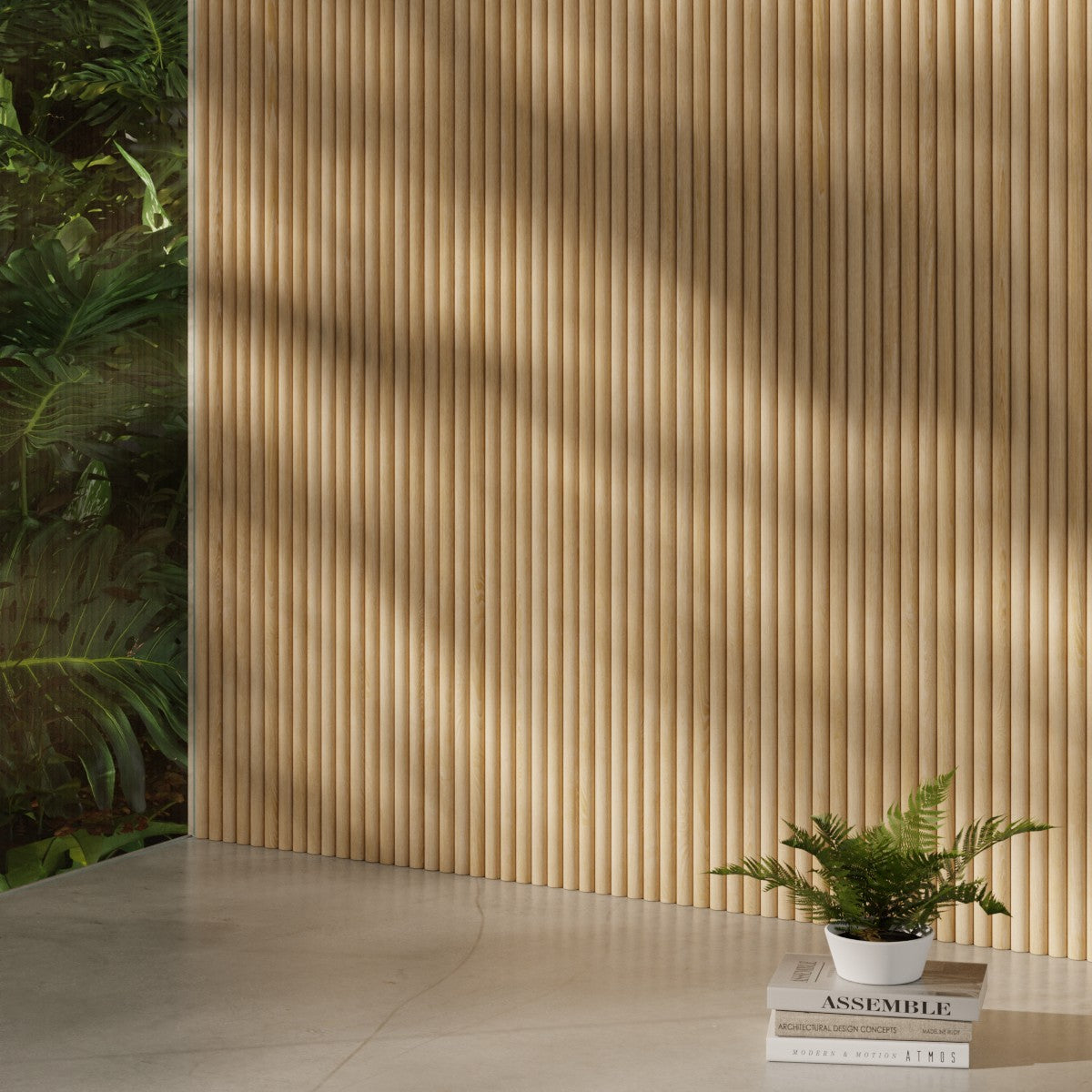 PLAANKED 3cm Flexible Ribbed Wall Panel, Oak | Cult Furniture – Cult ...